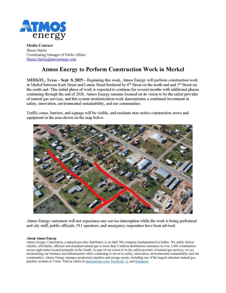 Merkel Texas – The Windmill City